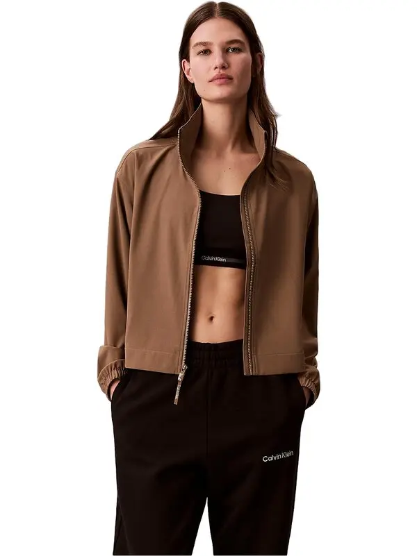 Calvin Klein Modern Sport Windbreaker Jacket - Shitake