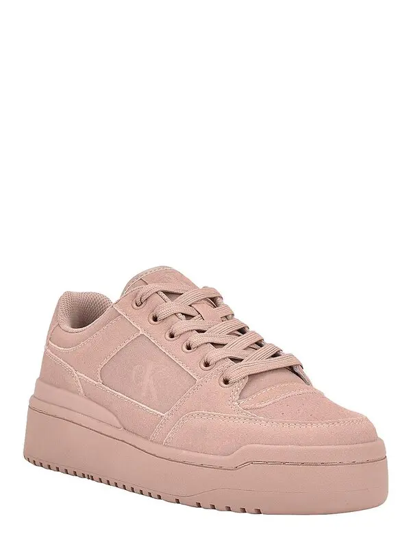 Calvin Klein Alondra Platform Sneakers - Medium Pink