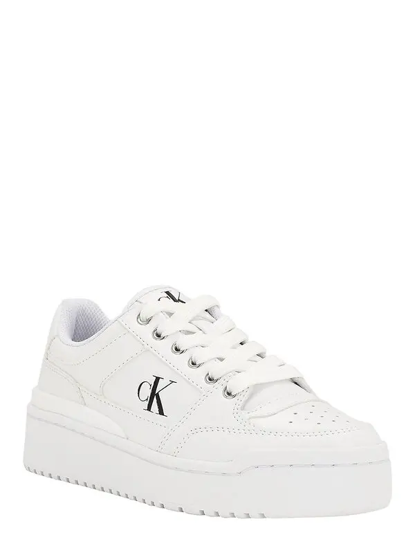 Calvin Klein Alondra Platform Sneakers - White