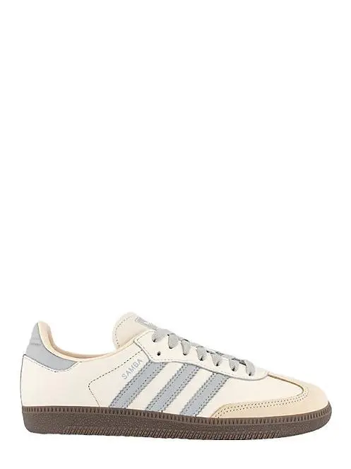 Adidas Samba Og Leather Low-top Trainers - Cream White Strata