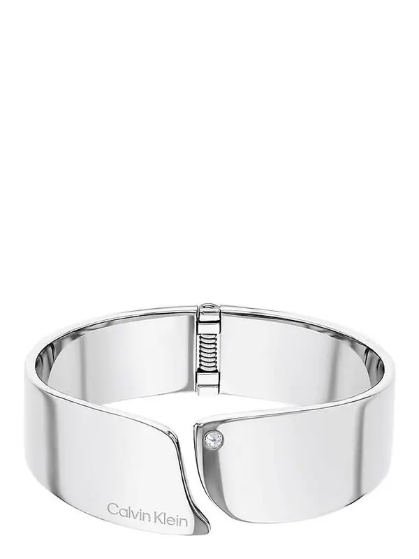 Calvin Klein Minimalist Bangle - Silver