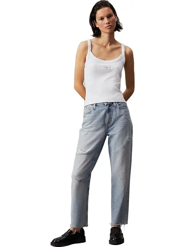 Calvin Klein Mom Fit Jeans - Light Denim