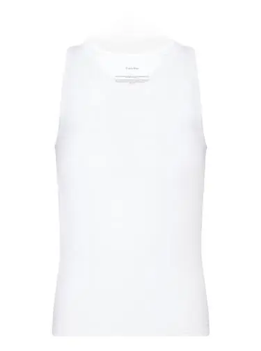 Calvin Klein Crewneck Pack-of-three Cotton-blend Tank Top - White White White