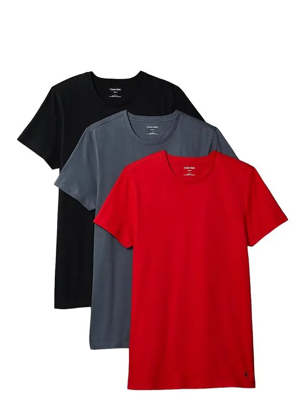 Calvin Klein Cotton Classics 3-pack Classic Fit Crewneck T-shirt - Multi