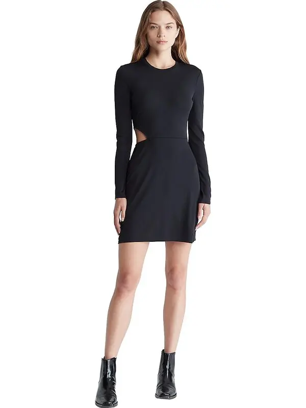 Calvin Klein Cut Out Mini Dress - Black Beauty