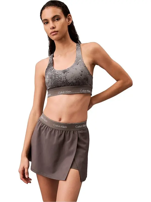 Calvin Klein Modern Sport Skort - Boulevard Gray