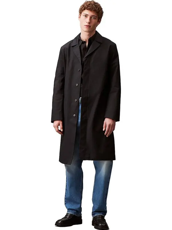 Calvin Klein Classic Trench Coat - Black Beauty