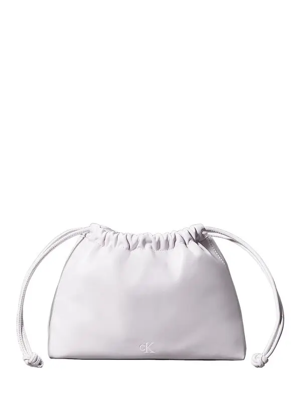 Calvin Klein Monogram Drawstring Crossbody Bag - Orchid Hush