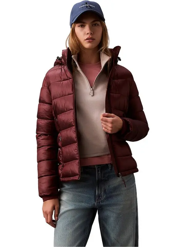 Calvin Klein High Shine Puffer Jacket - Rusted Root