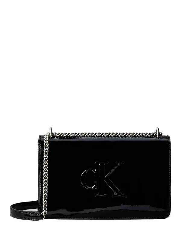 Calvin Klein Sculpted Impression Crossbody Bag - Black