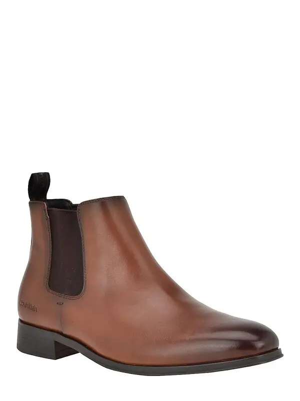 Calvin Klein Donto Slide - Cognac / Dark Brown