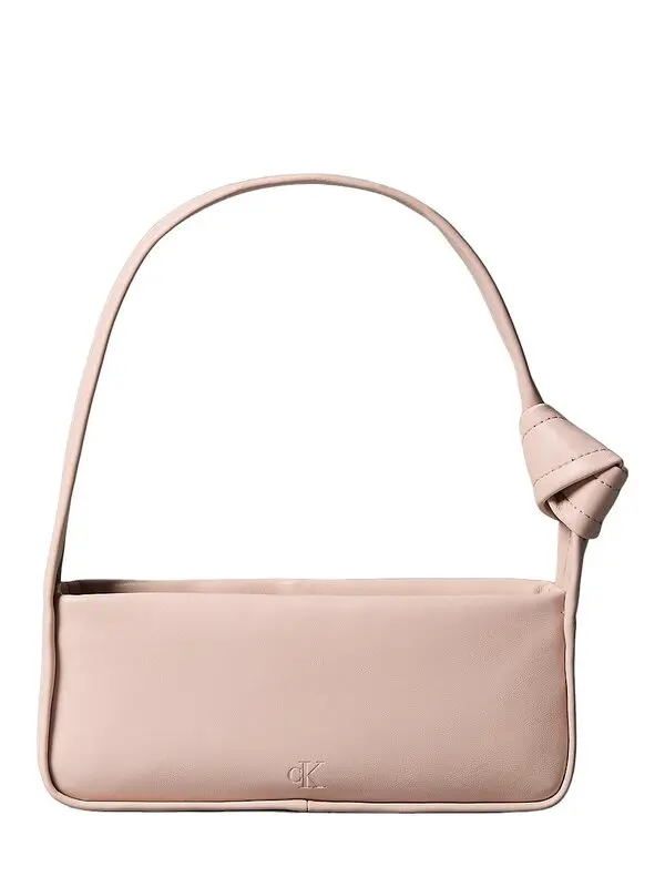 Calvin Klein Knotted Shoulder Bag - Rose Dust