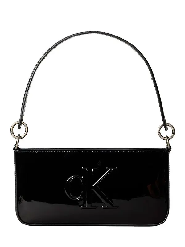 Calvin Klein Sculpted Impression Shoulder Bag - Black