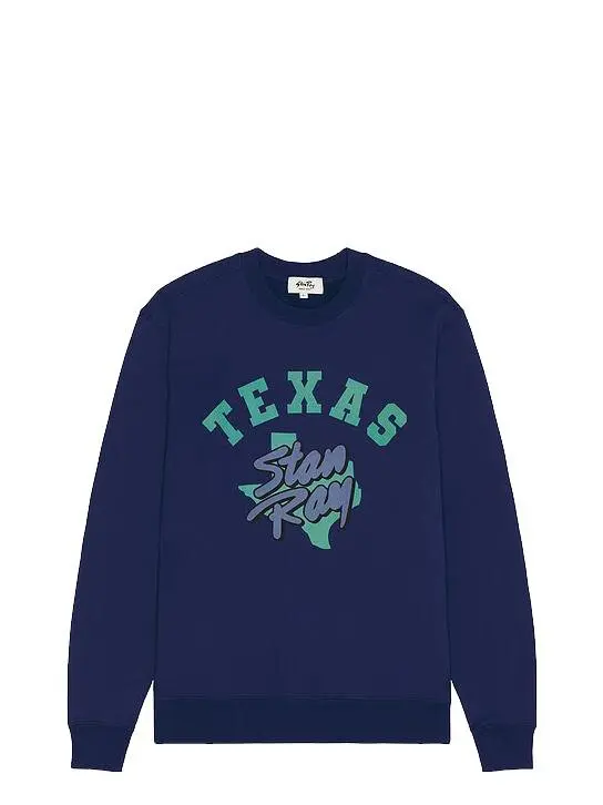 STAN RAY Solid State Crew Sweatshirt - Navy
