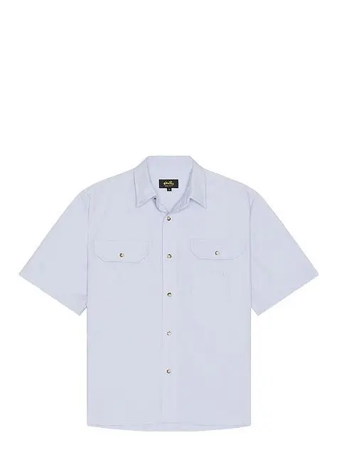 STAN RAY Work Shirt In Blue - Texas Blue