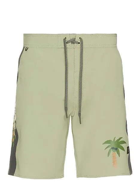 ROARK Passage Hemp Swim Short - Sage