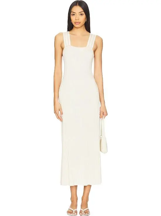 SANCIA The Dominique Knit Dress - Parchment