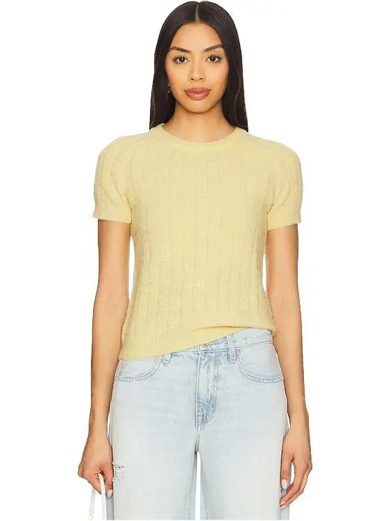 SAMSOE SAMSOE Sabarbara Tee - Dusty Yellow