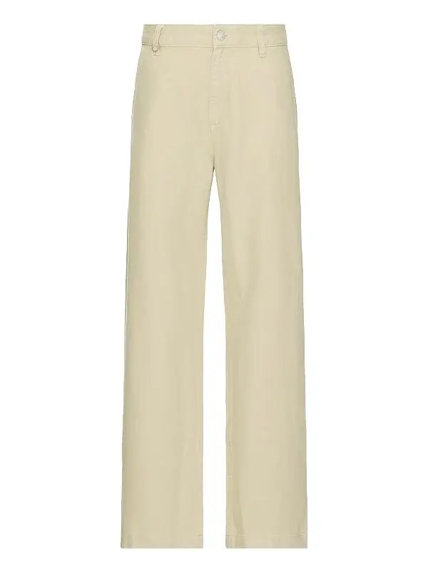 Neuw River Relaxed Chino Pants In Cream - Sand