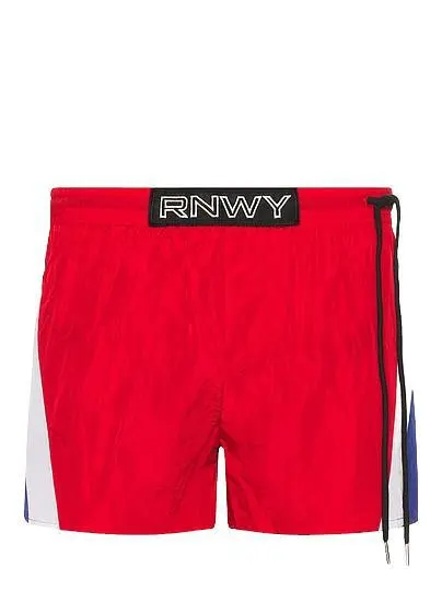 RUNAWAY THE LABEL Everett Boardshort - Red Multi