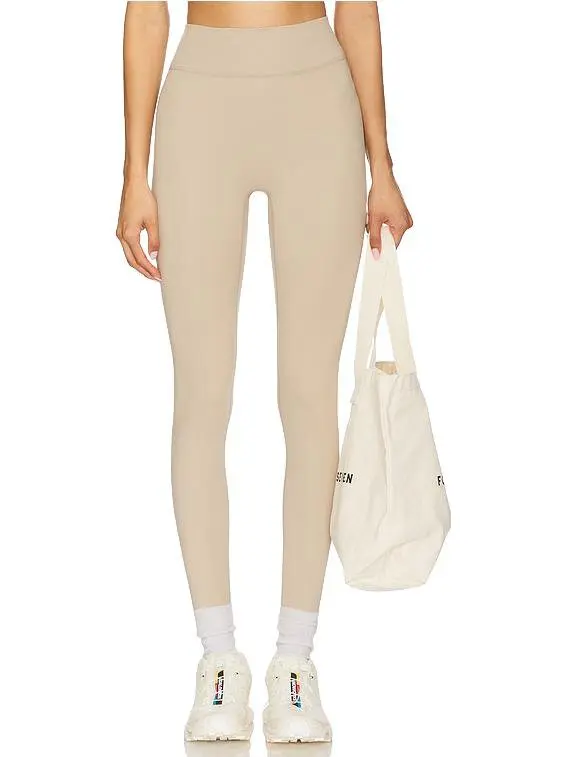 437 The Essentials Legging In Beige - Cappuccino