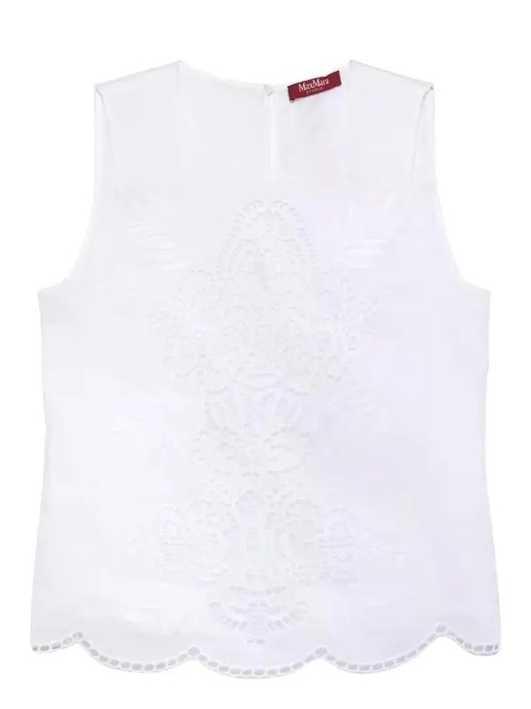 Max Mara Efeso Top - White