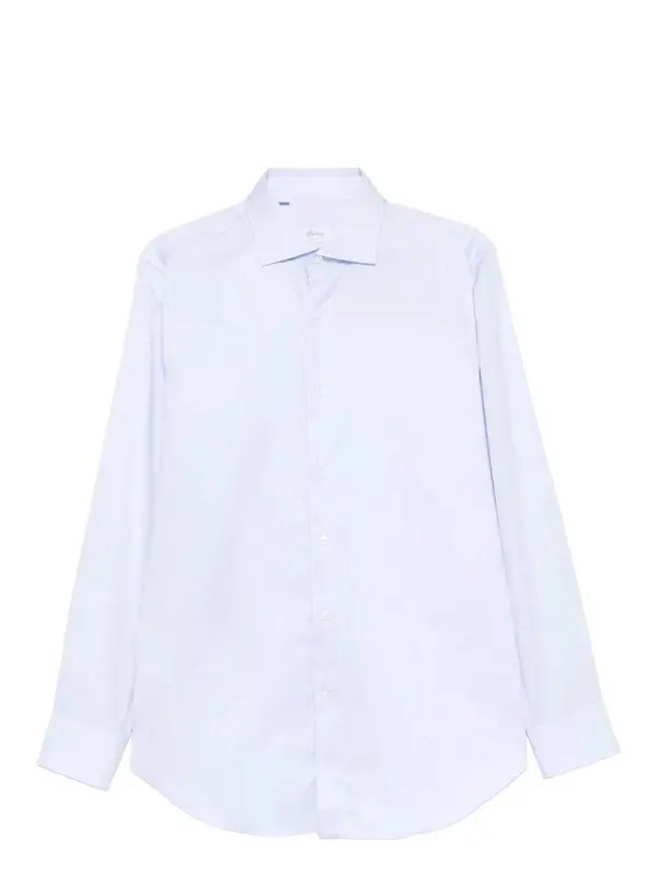 Brioni Cotton Shirt - Blue