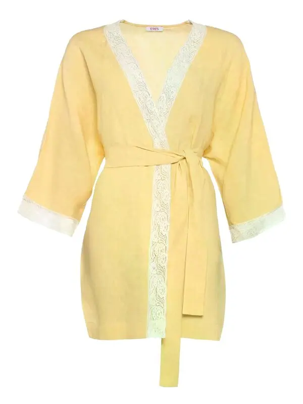 ERES Colline Linen Top - Yellow