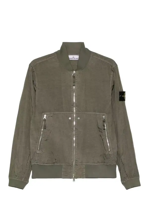 Stone Island Waterproof Bomber Jacket - Green