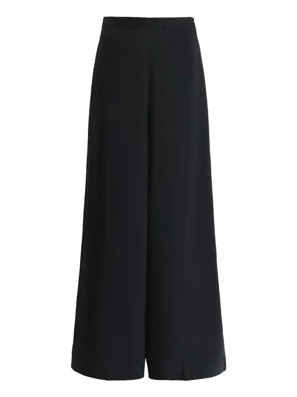 Co Flared Trousers - Black
