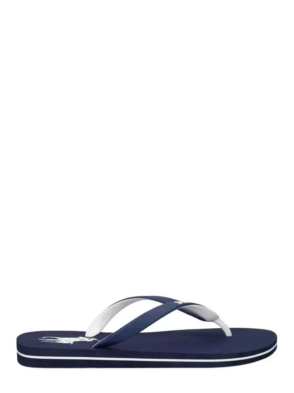 Polo Ralph Lauren Big Pony Flip Flops - Blue