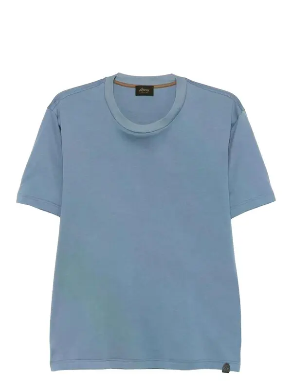 Brioni Cotton T-shirt - Blue