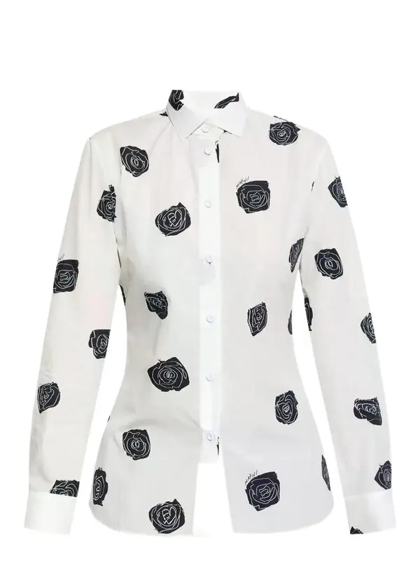 Marni Floral-print Shirt - White