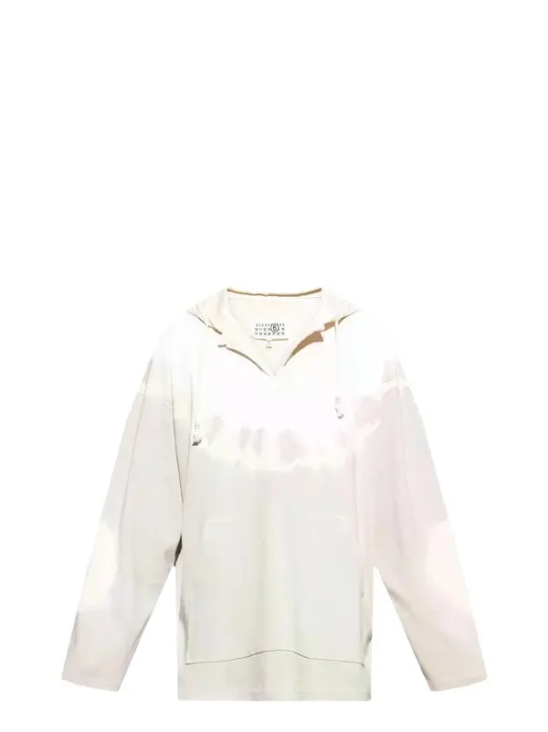 MAISON MARGIELA Cotton Hoodie - Neutrals