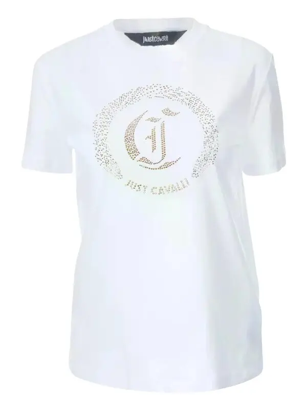Just Cavalli Logo T-shirt - White