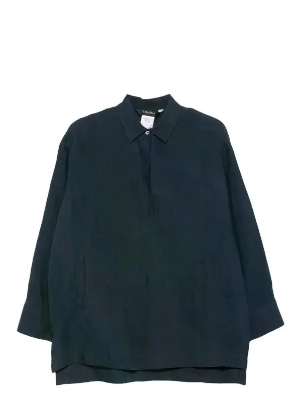 Max Mara Varese Polo Top - Blue