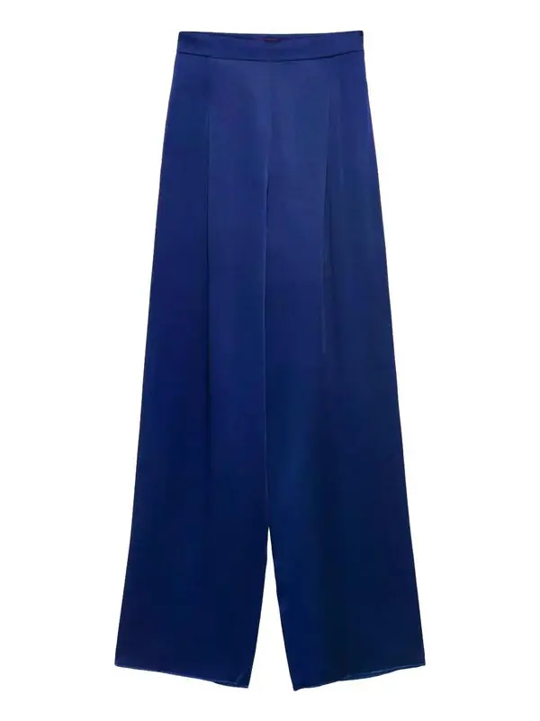 Max Mara Ieti Palazzo Pants - Blue