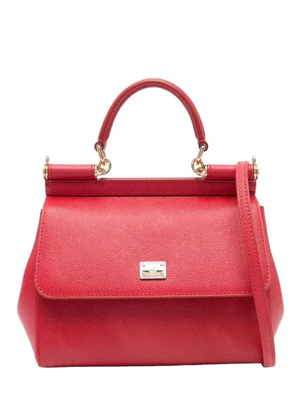 Dolce & Gabbana Leather Tote - Red