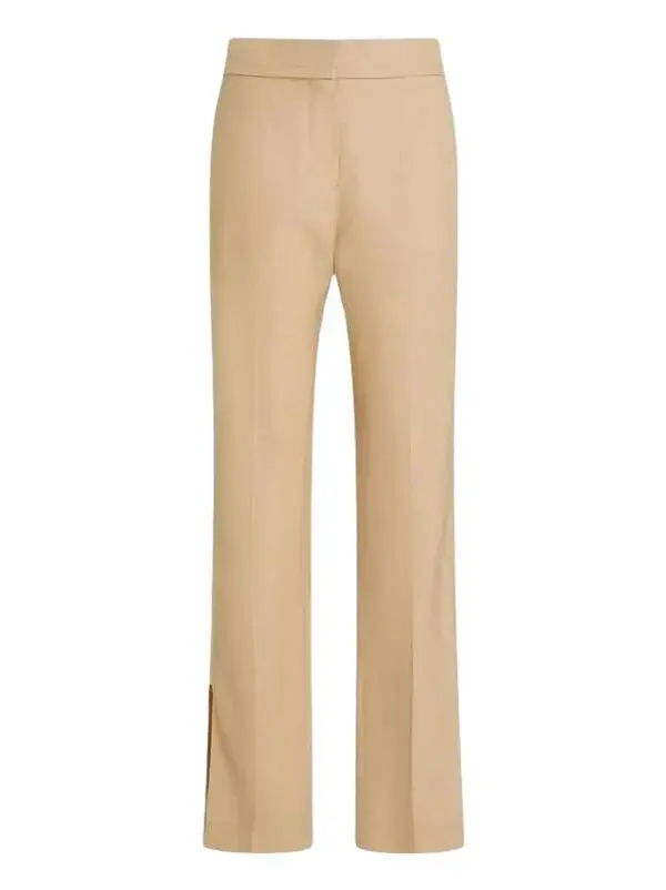Jacquemus Tibau Canvas Tapered Trousers - Beige