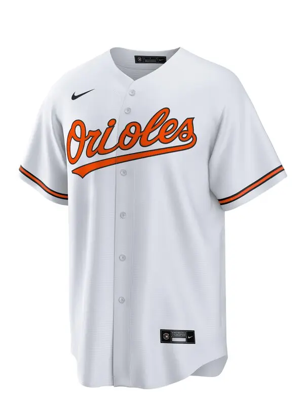 Nike Jackson Holliday Baltimore Orioles Mlb Replica Jersey - White