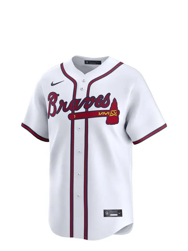 Nike Spencer Strider Atlanta Braves Dri-fit Adv Mlb Limited Jersey - White