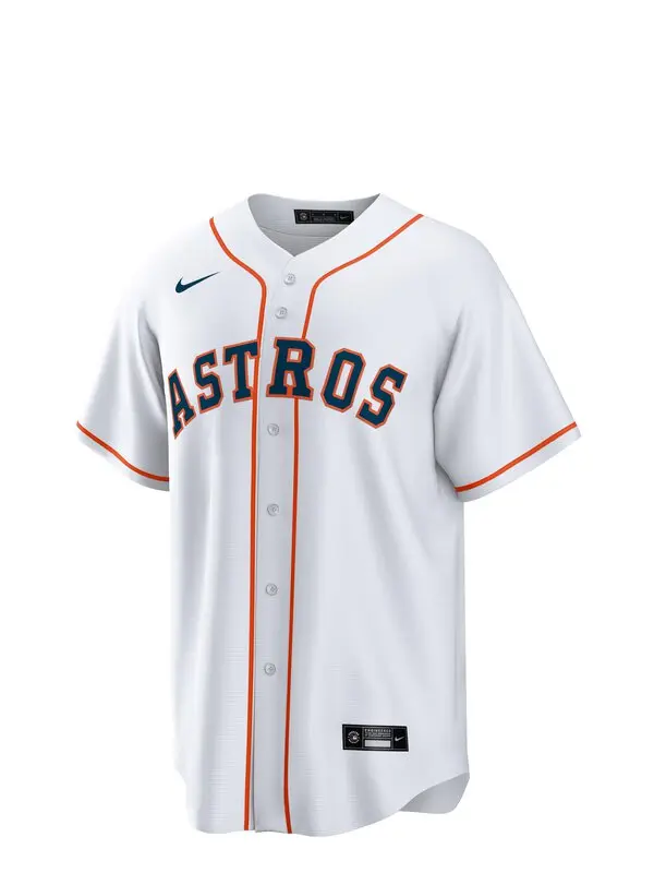 Nike Yainer Diaz Houston Astros Mlb Replica Jersey - White