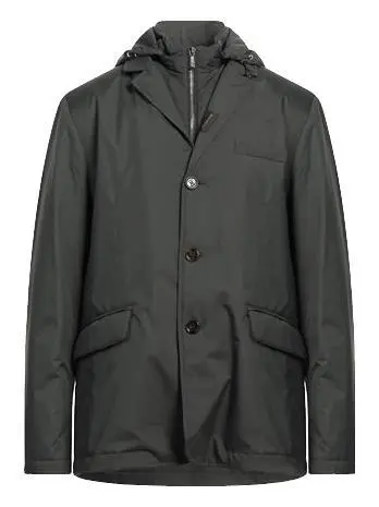 MOORER Overcoat - Green