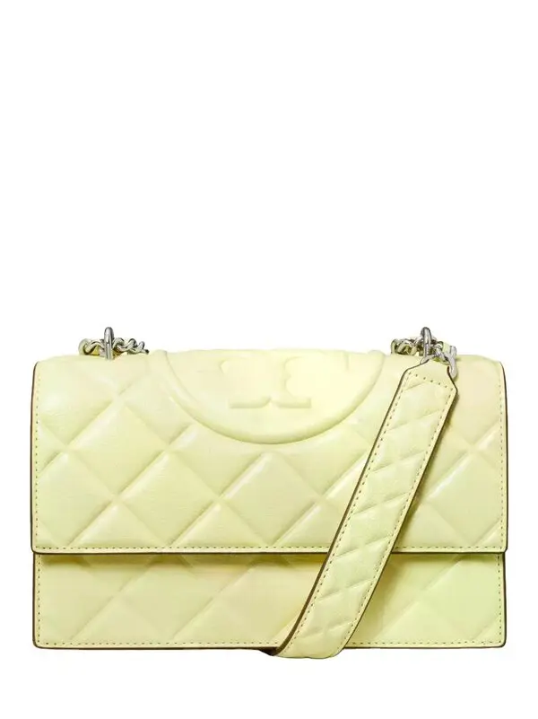 Tory Burch Small Flemming Shoulder Bag - Yellow