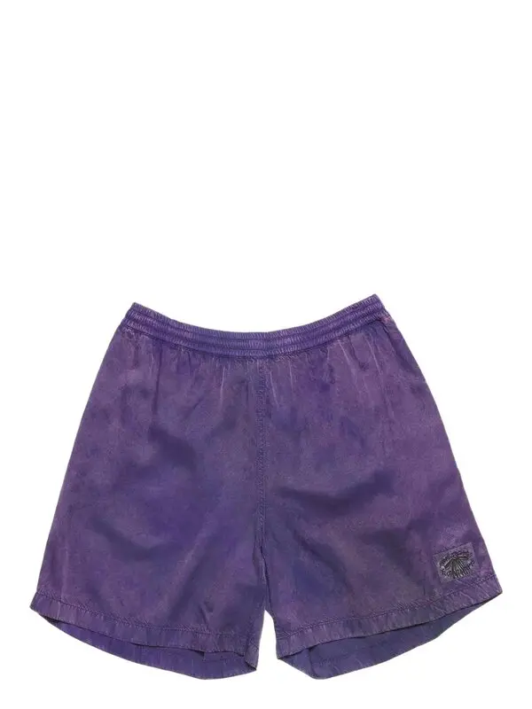 Acne Studios Logo-patch Swim Shorts - Purple