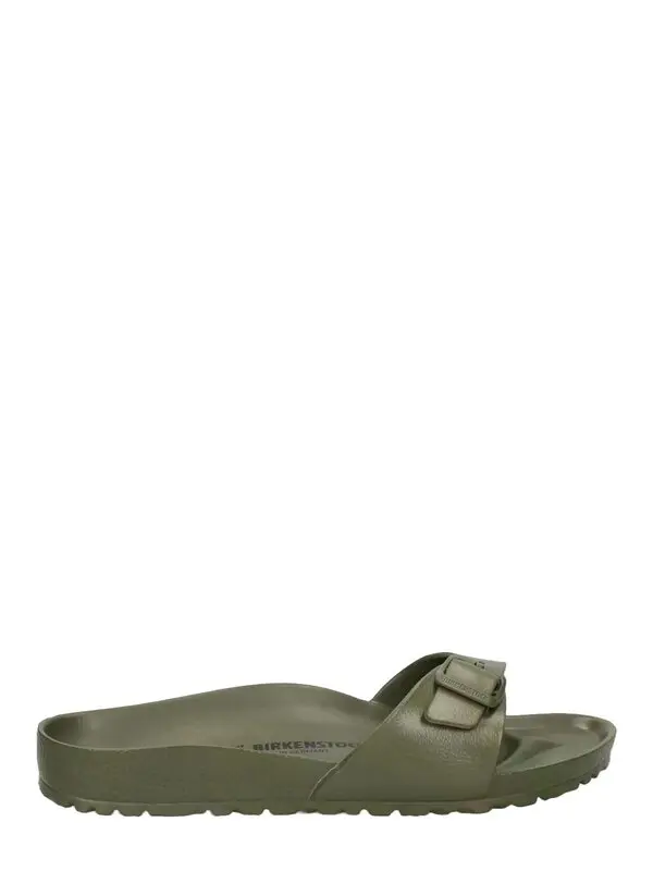 BIRKENSTOCK Madrid Buckled Slide Sandals - Green