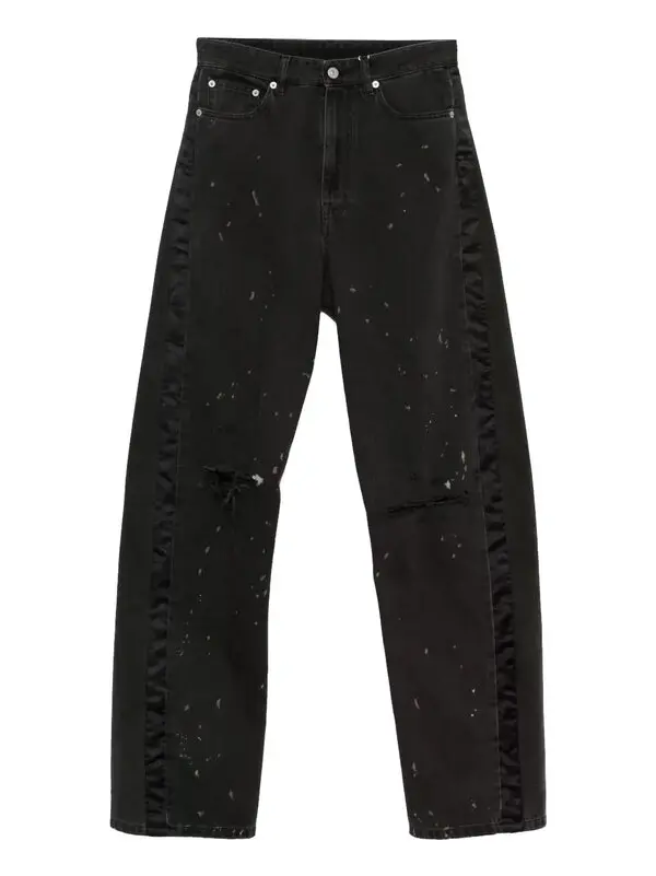 MAISON MARGIELA Paint Splatter Jeans - Black