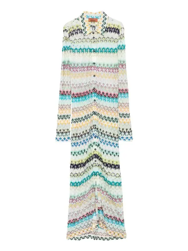 Missoni Long Cardigan - White