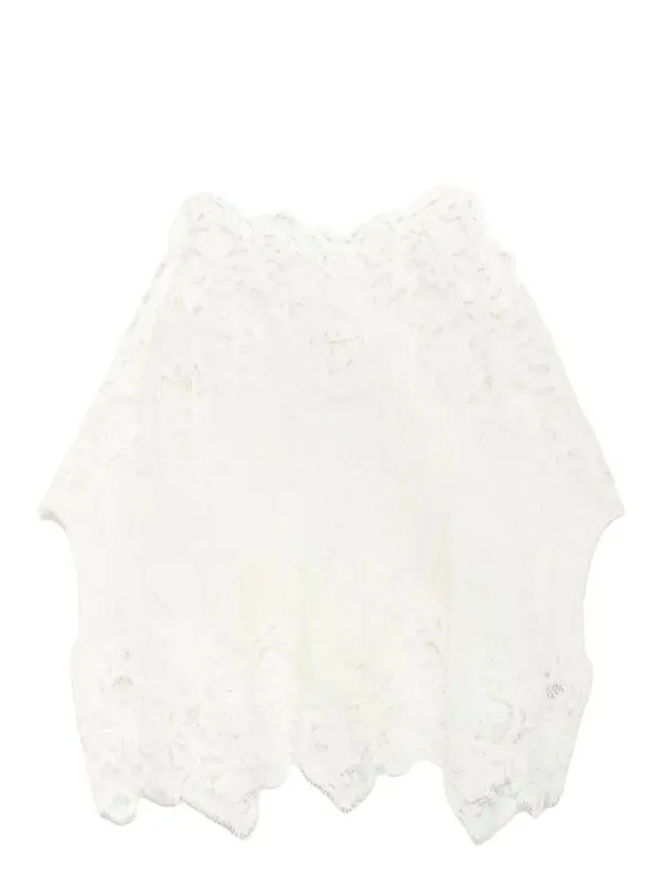 Ermanno Scervino Embroidered Top - White