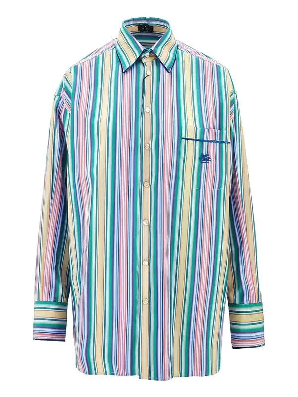 Etro Striped Shirt - Blue